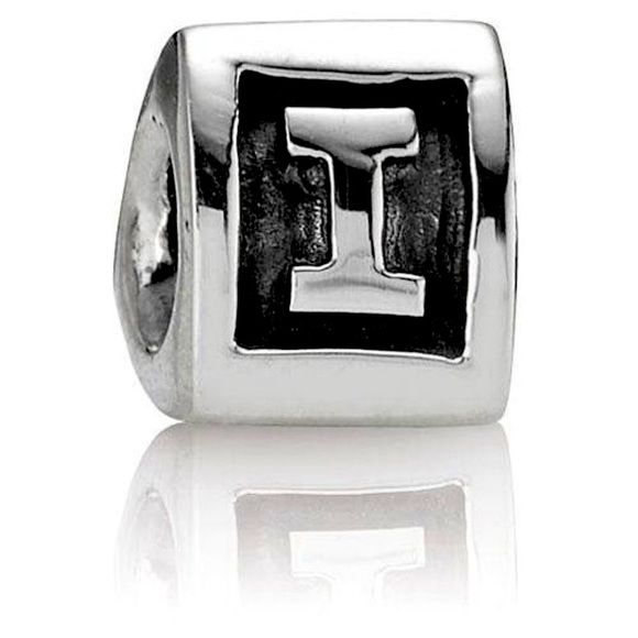 Pandora | Jewelry | Pandora Discontinued Alphabet Block Letter I Silver ...